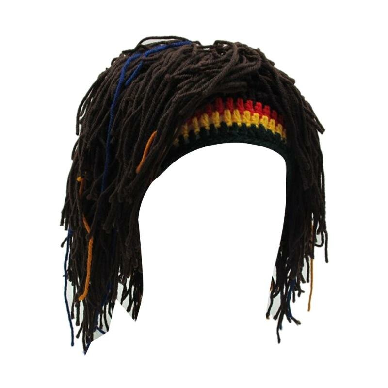 Шапка-рэстас с бородой и dreadlocks, 1