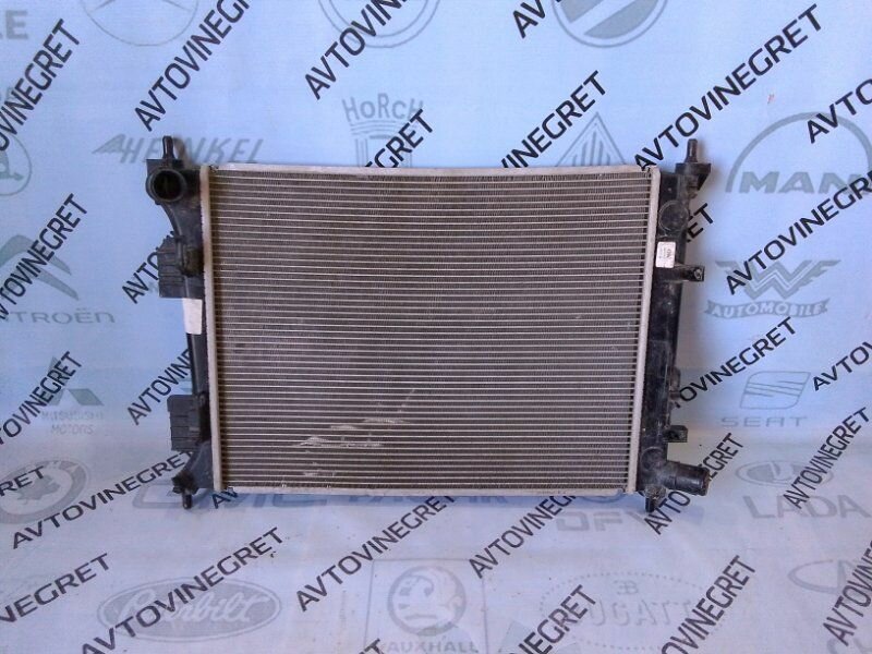 Радиатор Kia Rio 3 Hyundai Solaris 1 под МКПП Б/У с пробегом