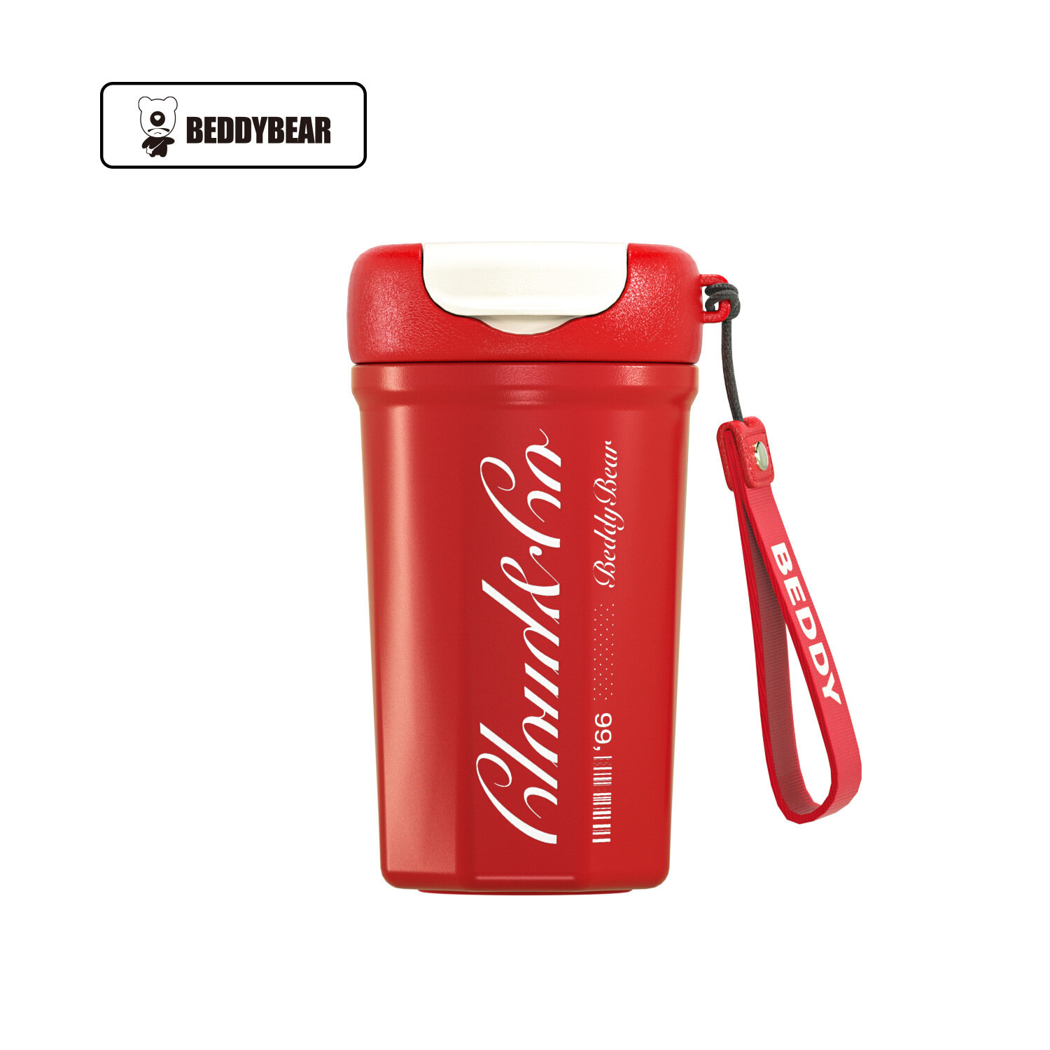 Кружка Bear Urban, кофейная кружка для взрослых, изолированная кружка с керамическим покрытием, внутренняя часть из нержавеющей стали, портативная кружка для воды