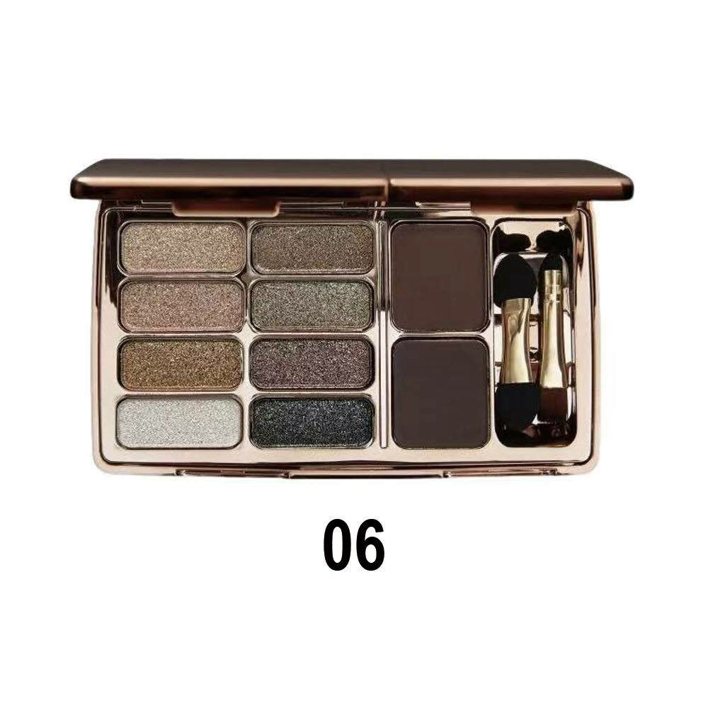 Палетка теней для век и бровей Wei Ni Xiao Xiong, тон 06