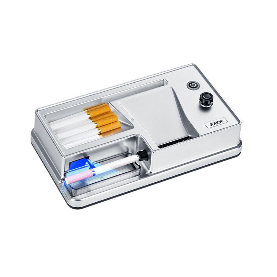 Новая автоматическая машинка для сигарет, толстая и тонкая, средняя ветка, домашняя маленькая машинка для сигарет, электрическая, высокая мощность, измельчитель сигарет, машинка для сигарет