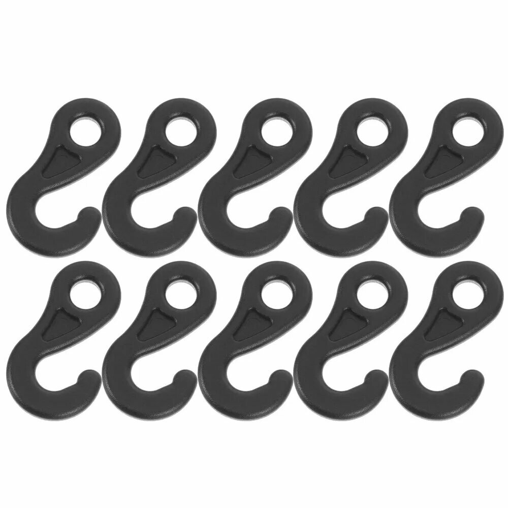 Крючки для Палат, 10 Штук, Из POM-пластика, Для Защиты от Ветра