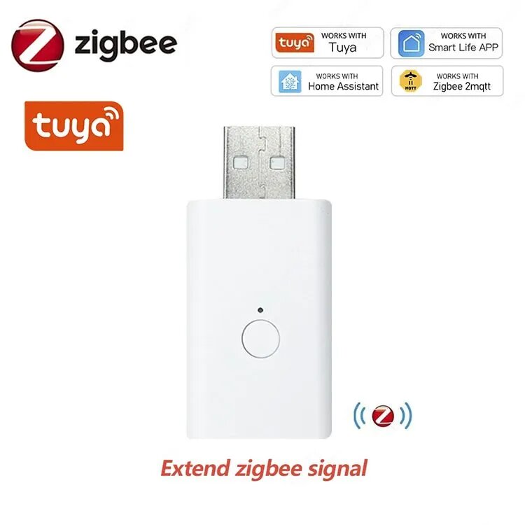 Усилитель сигнала для ZigBee 3.0 Repeater USB Extender, Tuya Smart Life Zigbee Расширитель Ретранслятор сигнала