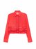 Рубашка Ermanno Scervino Lace-insert shirt, размер 42, красный