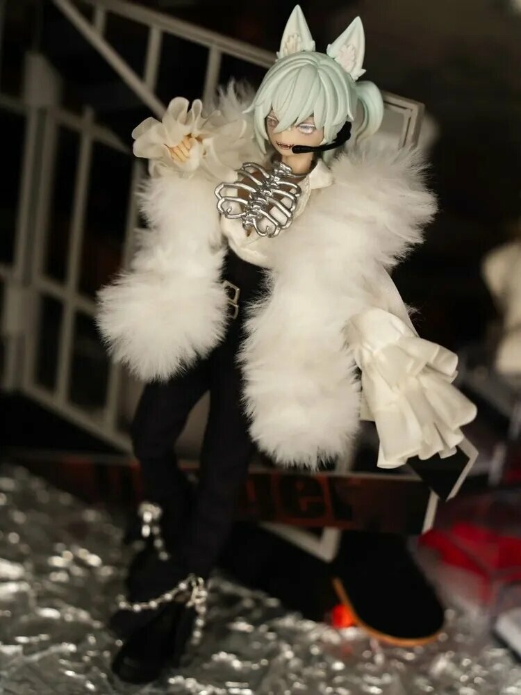 LEI-Doll 1/8 Кукла с шаровидными суставами BJD, 24cm, полный набор прически, одежды и аксессуаров, коллекционная, подарок для девочек