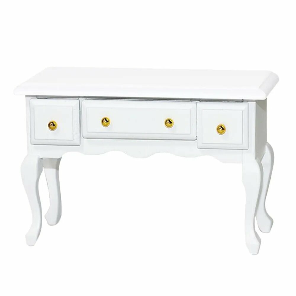 Мебель для кукольного дома миниатюрный стол обеденный стол