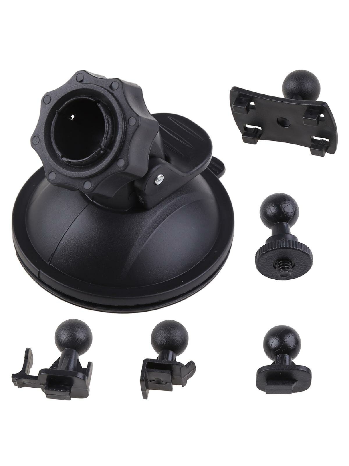 Автомобильная присоска для держателя камеры Автомобильный видеомагнитофон на лобовом стекле Крепление приборной панели с адаптером 5 Типов 360 Градусов A
