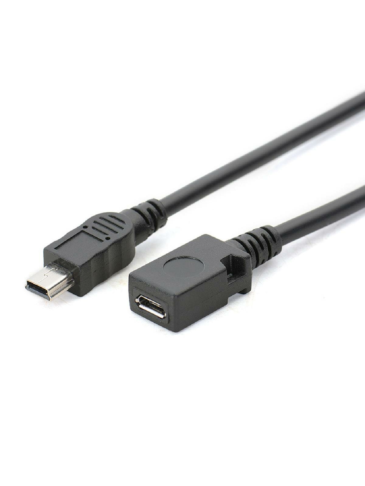 Адаптер Micro USB Female-Mini USB Male для мобильных телефонов с GPS и MP4-смартфонов
