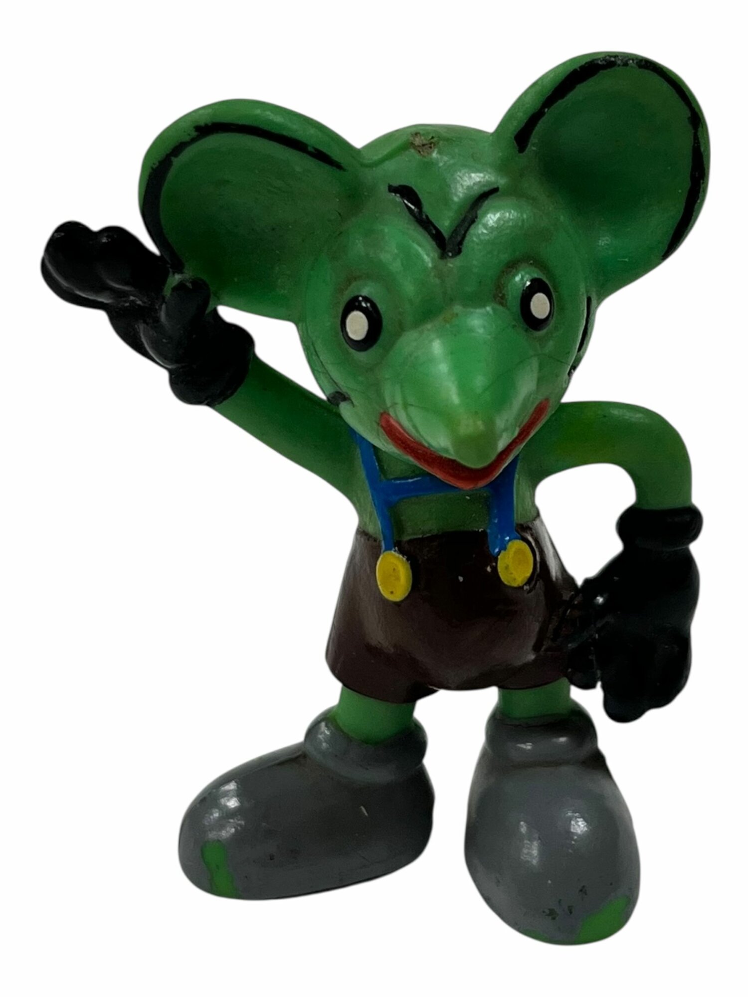 Винтажная резиновая игрушка, Микки Маус, времен СССР