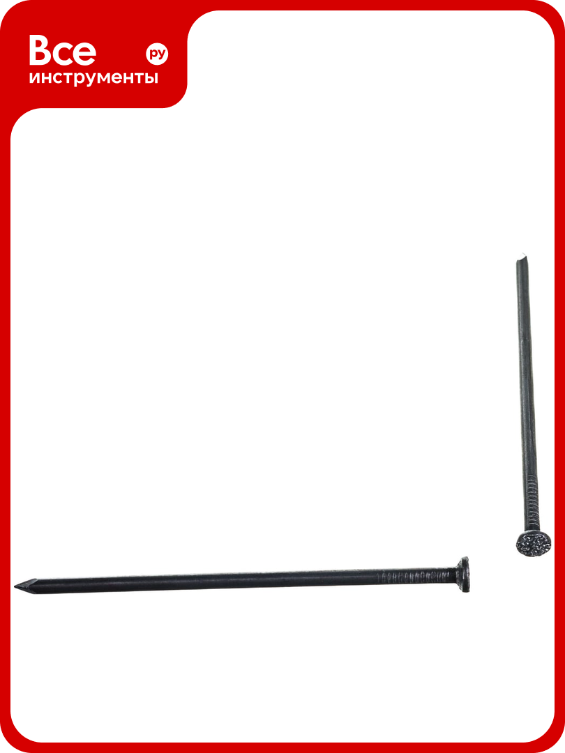Строительный гвоздь 3.0х80, 1кг (231 шт.) - пакет Tech-Krep 101581
