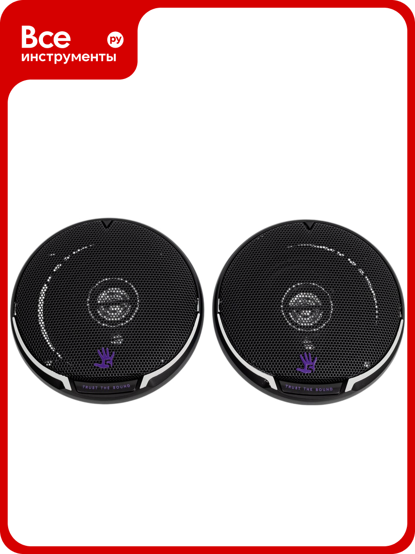 Коаксиальная акустика FIVE 10см/2-х полосная, 30Вт, бумага 20 шт SC-420