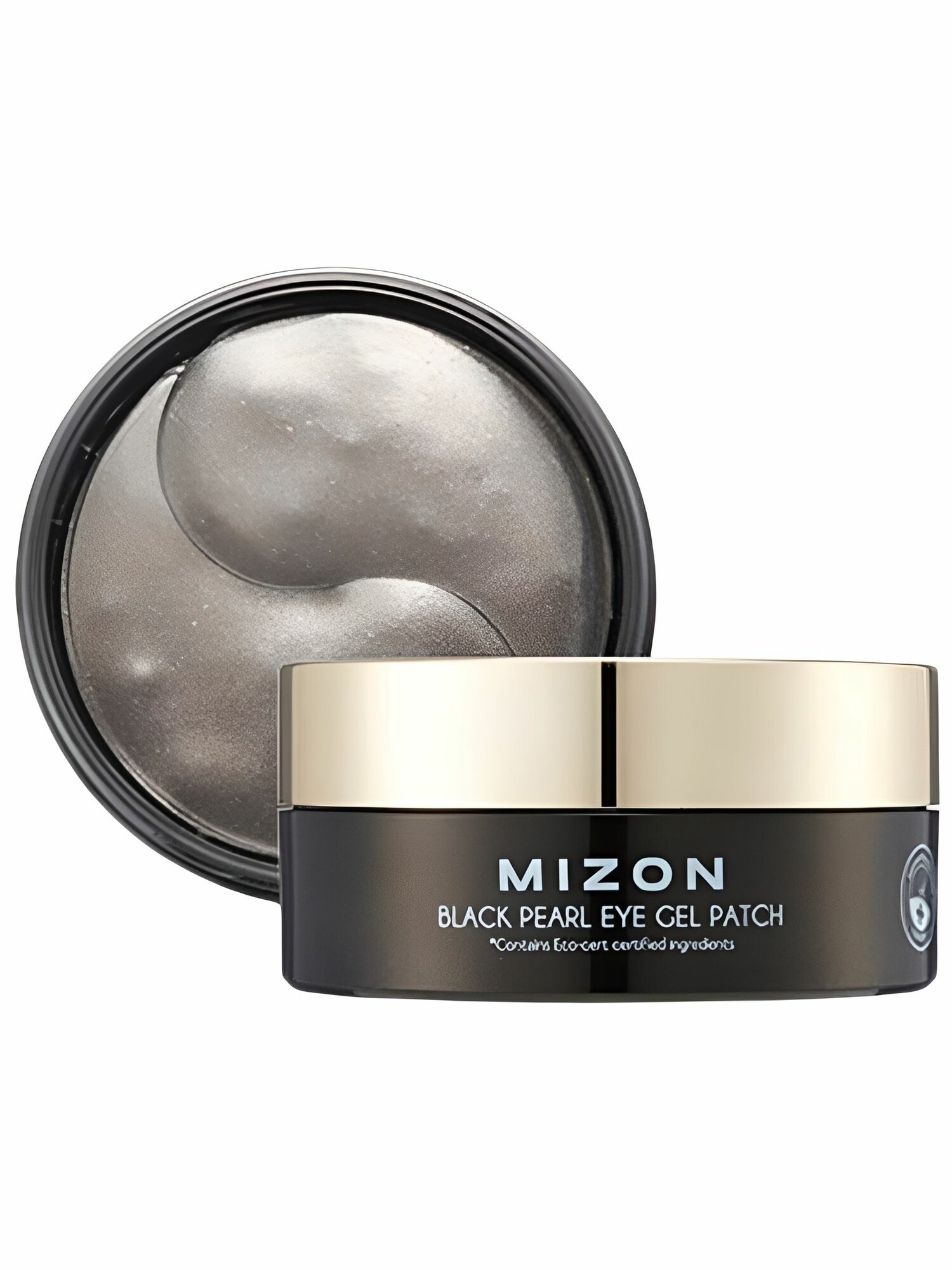 MIZON Патчи под глаза гидрогелевые с экстрактом черного жемчуга BLACK PEARL EYE GEL PATCH 60шт