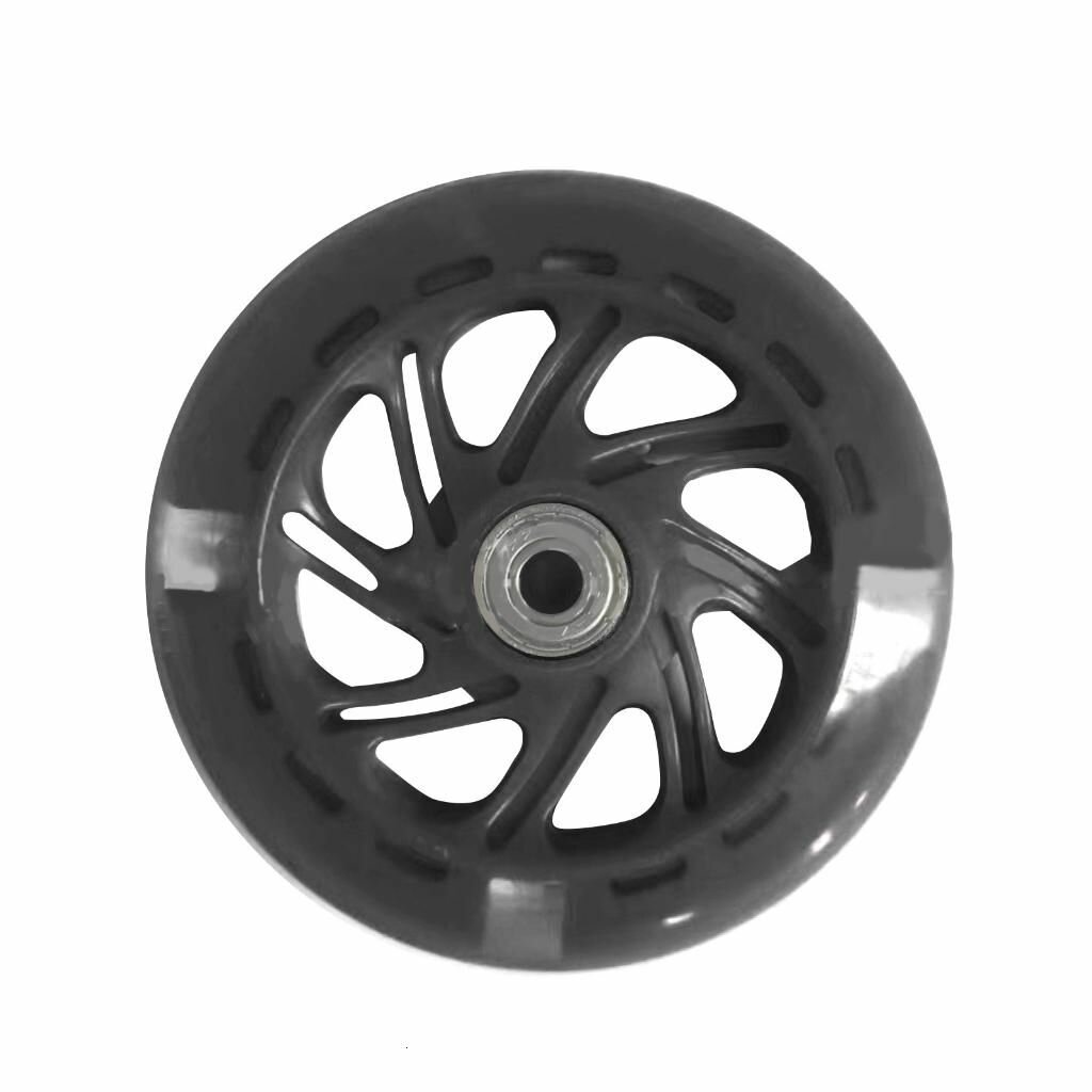 Светящееся колесо для самоката, Черный - 120ммХ20мм