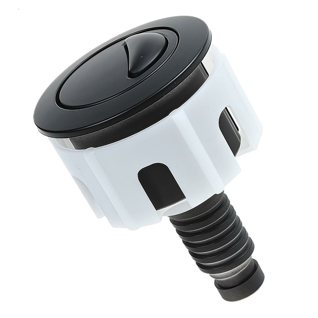 Современная кнопка смыва из АБС-пластика, Круглый черный