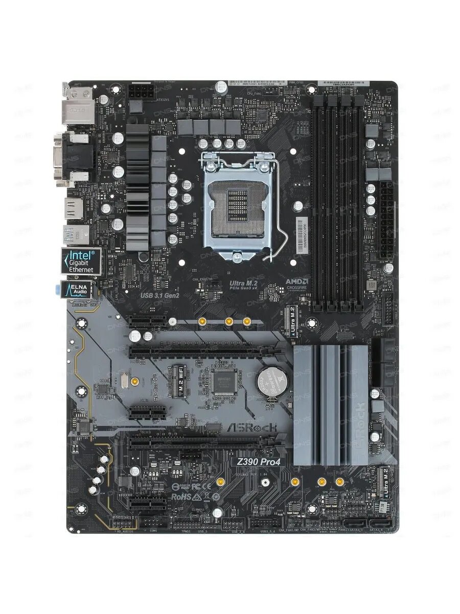 Материнская плата Z390 PRO4 - LGA 1151v2, DDR4