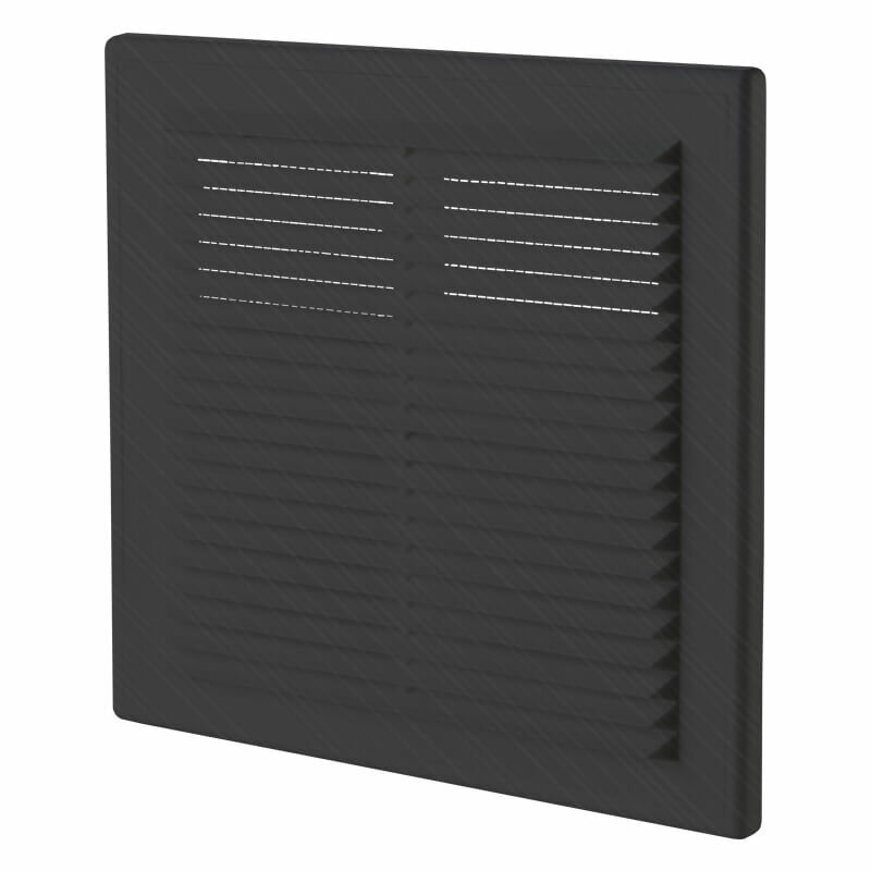 Решетка вентиляционная Zernberg Seria1 2020 Wood gray, пластик, квадрат