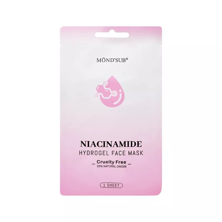 Маска для лица MOND`SUB гидрогелевая с ниацинамидом 28 г