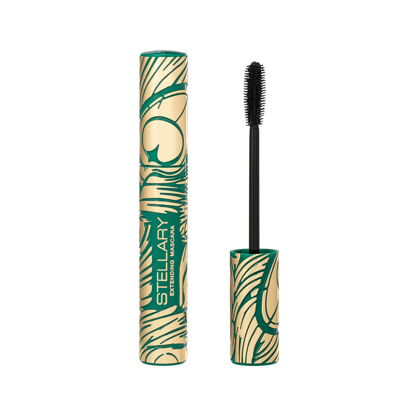 Термотушь для ресниц STELLARY WILD влагостойкая удлиняющая тон 01 Черный