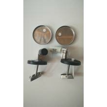 Комплект микролифтов 27 мм с Антивондальным металлическим креплением для крышки-сиденья унитаза