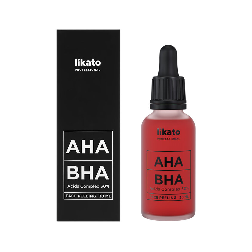 Пилинг для лица LIKATO `PROFESSIONAL` мультикислотный AHA+BHA 30% 30 мл