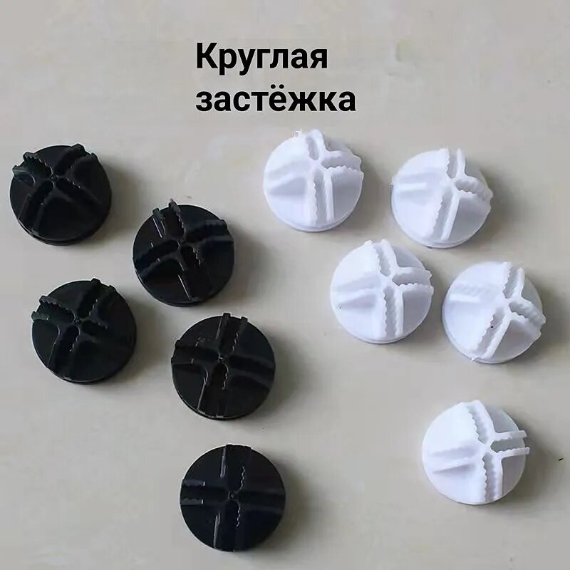 Клетка-вилла для кошек и собак, сборная металлическая сетка, ограждение для домашних животных, полка из проволочной сетки Белый круглый зажим 4 шт