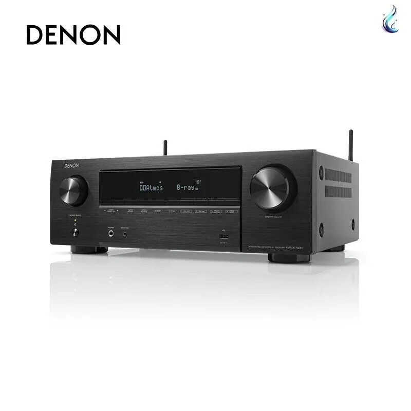 Усилитель мощности 8K Ultra HD_DENON-AVR-X1700H/аудио для домашнего кинотеатра 7.2 канала/Dolby Atmos