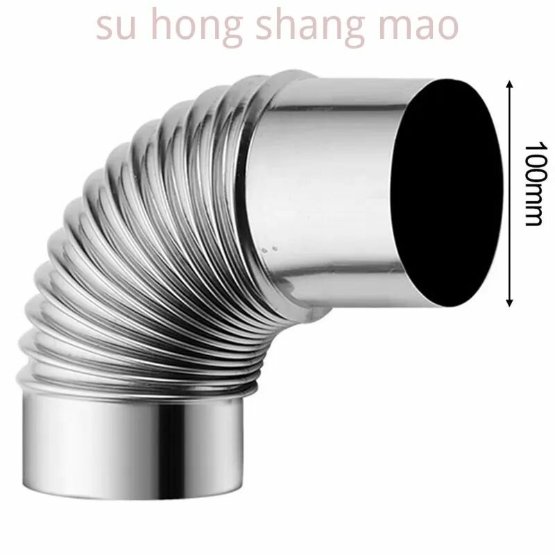 Гофрированная труба из нержавеющей стали для печей и каминов