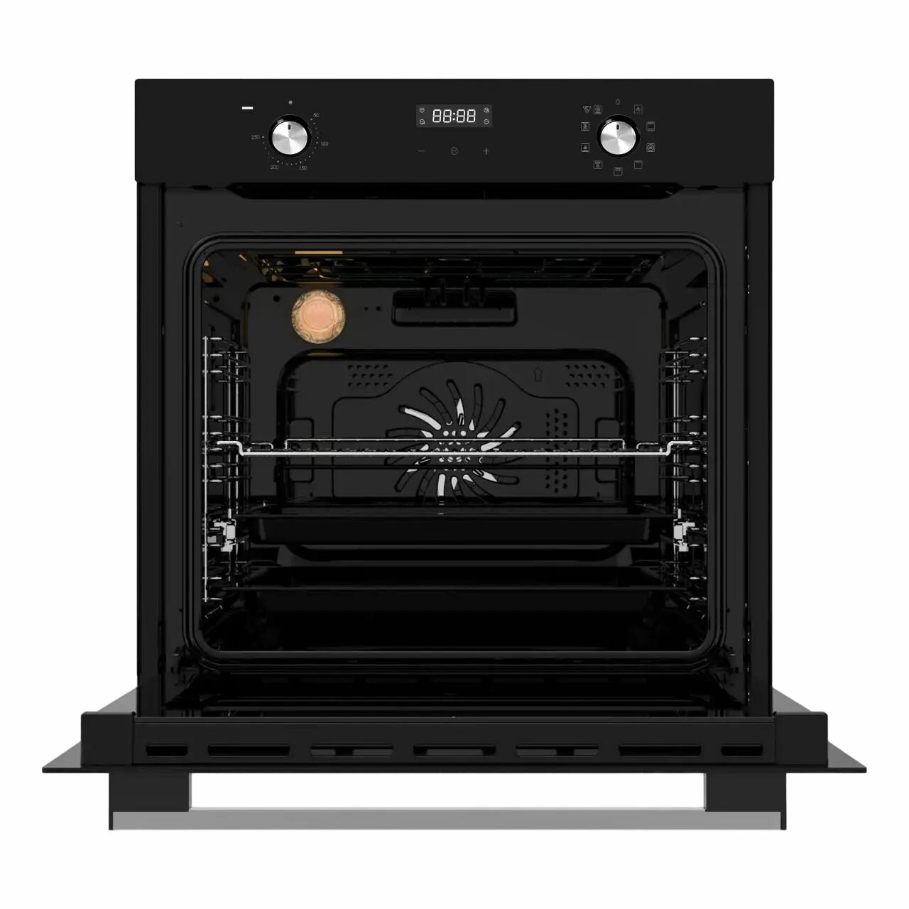 Духовой шкаф Candy Cosmo Slim COXP09SLBB, 49 л, 9 режимов, Черный