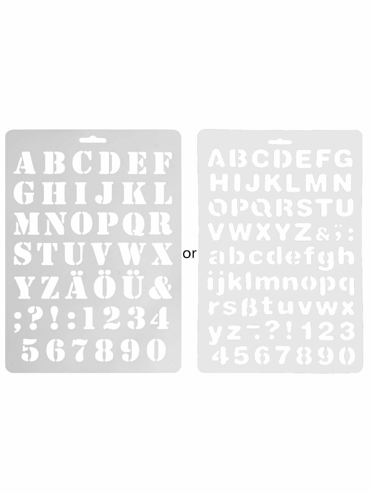 Шаблон для детского Рисунка Формата А4-Доска С Буквами HA4-12