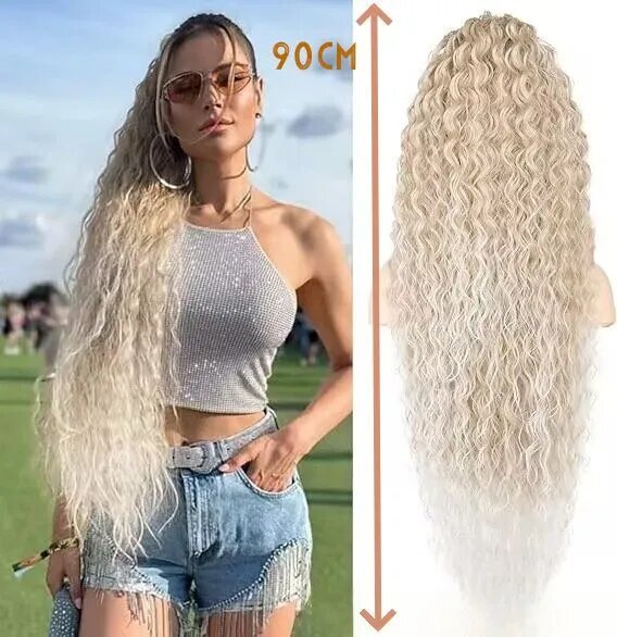 Новый тип парика, высокий конский хвост, аксессуары для волос, косички для париков