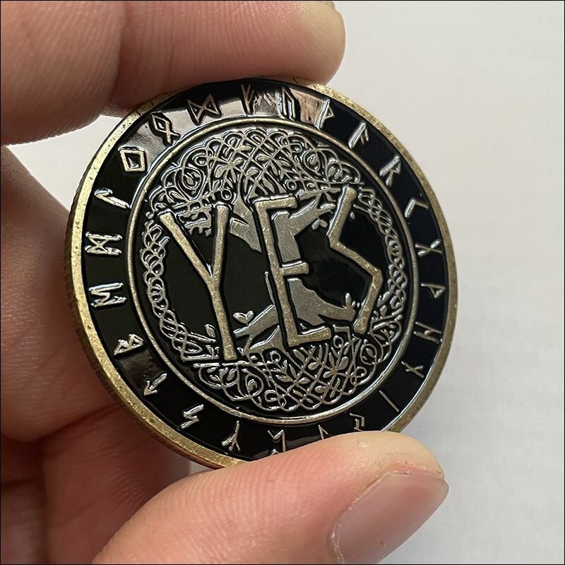 Бронзовая монета решения Удача , памятная монета