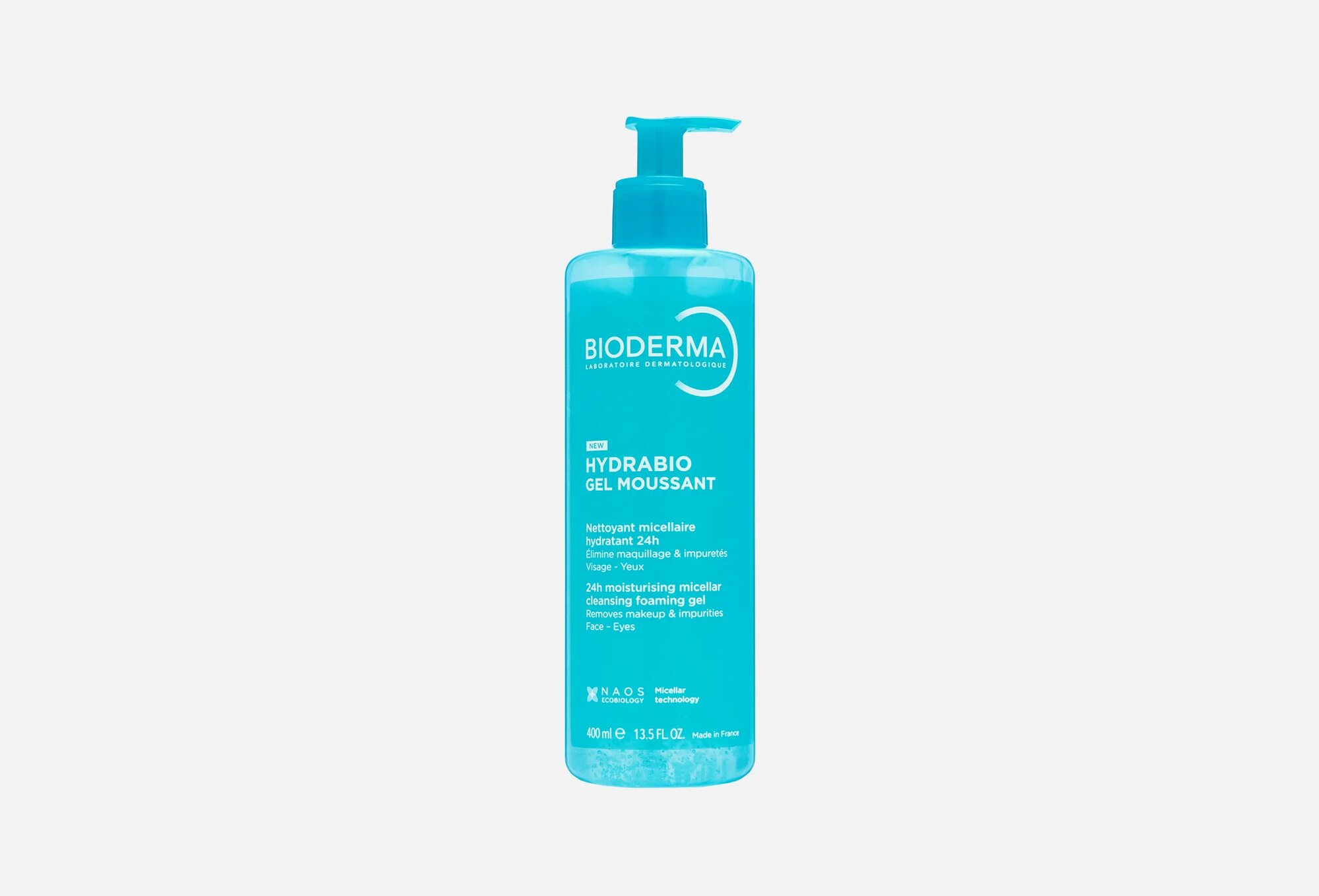Очищающий гель для лица Bioderma Hydrabio, для обезвоженной кожи, 400 мл