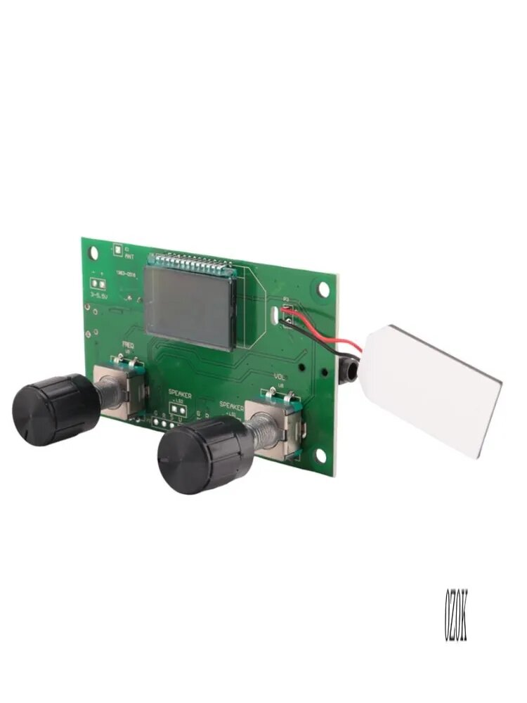 Новый-FM-радиоприемник модуль 87-108 МГц частотная модуляция стерео приемная плата с ЖК-цифровым дисплеем 3-5 В PLL