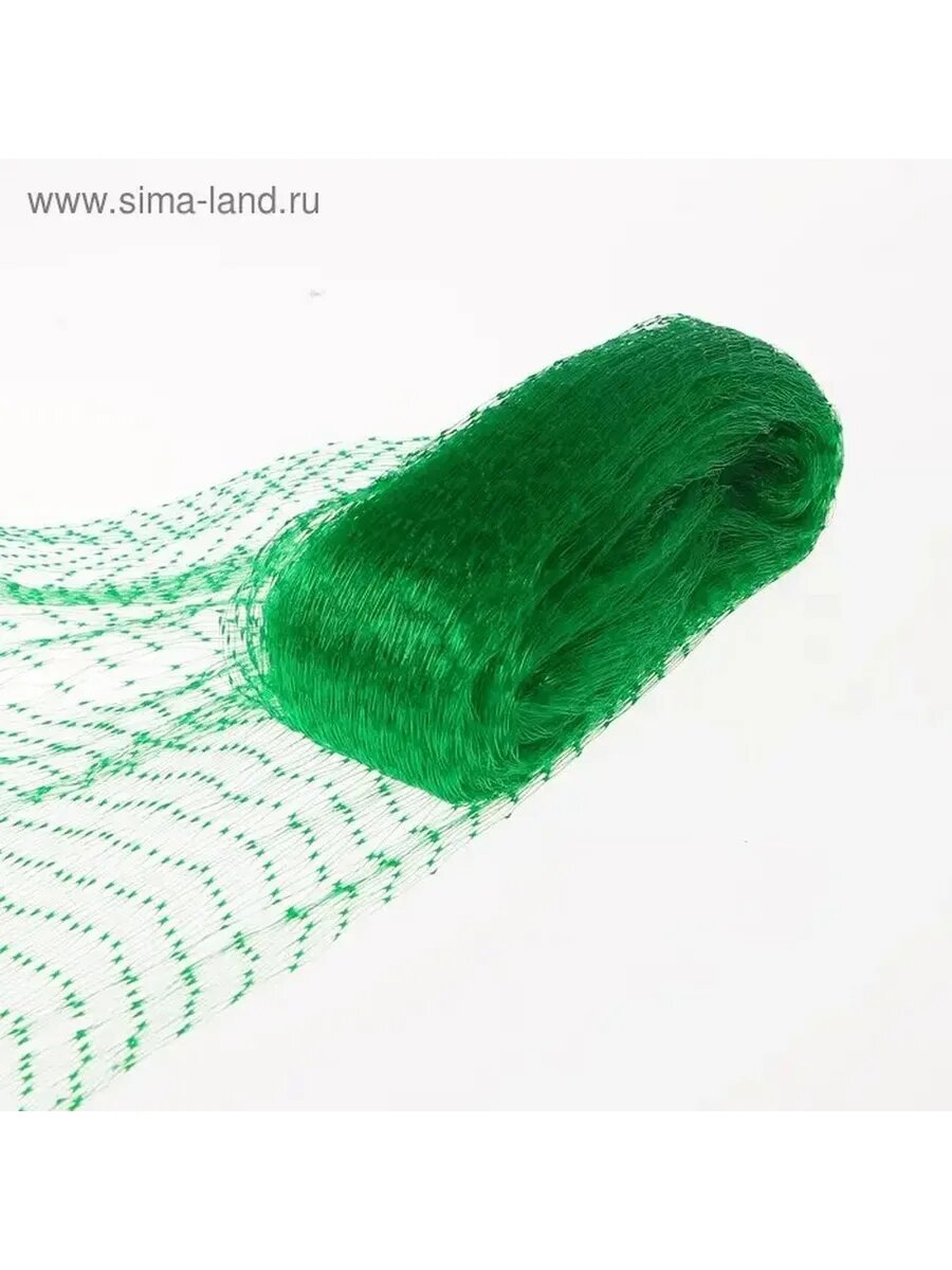 Пластиковая садовая сетка 2x10 м, зелёная