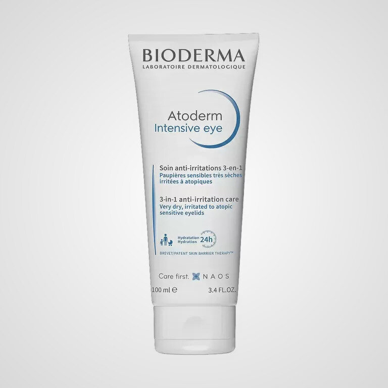 Атодерм Интенсивный уход за областью вокруг глаз 3-в-1 100 мл BIODERMA Atoderm Intensive Eye Крем 100 мл
