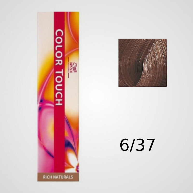 Color touch 6/37 Интенсивное тонирование WELLA Color touch 6/37 Краска 60мл