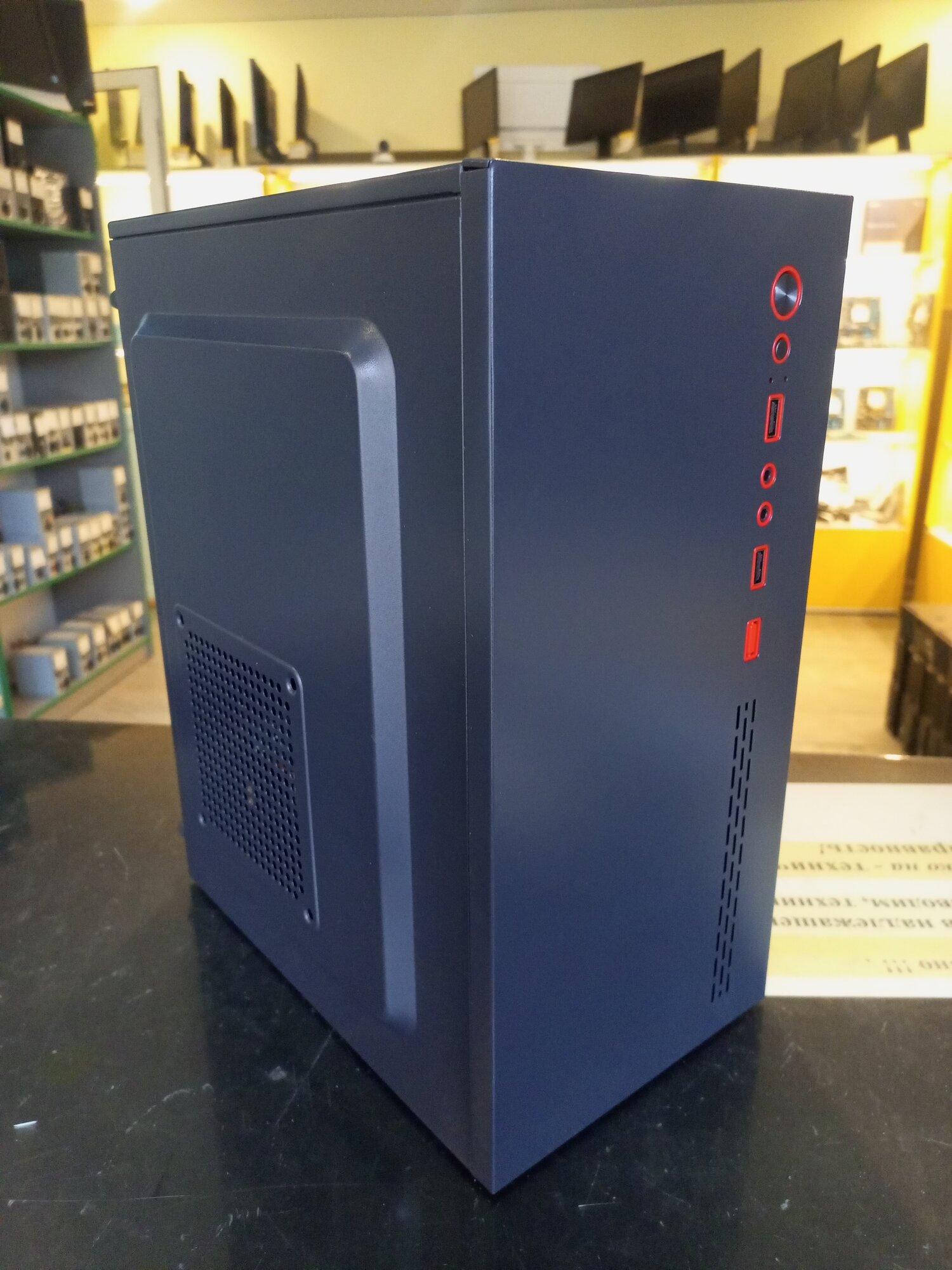 Игровой ПК AMD Athlon x4 740 3.2-3.7Ghz, 8Gb ddr3, ssd 256Gb, GTX 750 1Gb, 400w