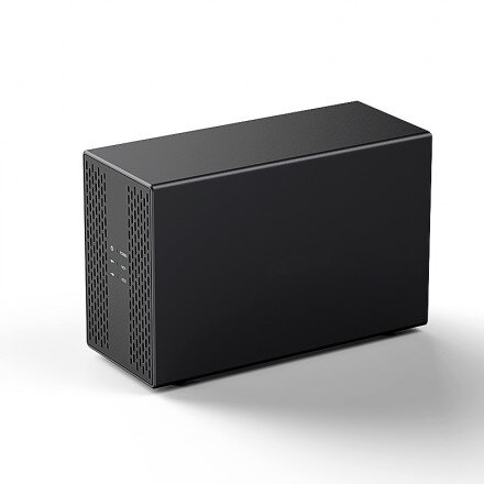 Внешний RAID-корпус Ks-is KS-949B USB-A 3.0 для HDD x2 SATA 2.5"/3.5" 5Gbps