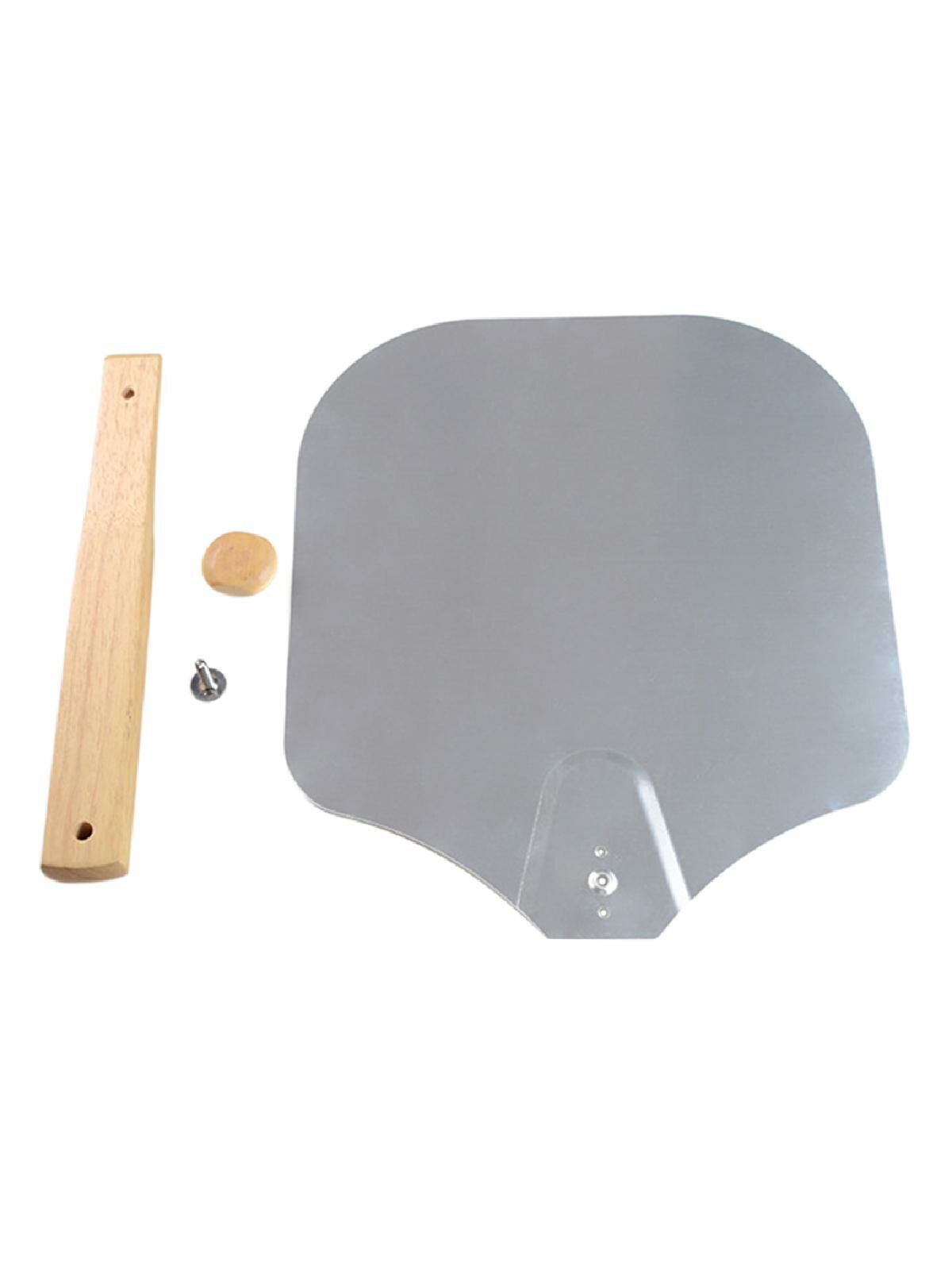 Съемная лопатка для пиццы с деревянной ручкой