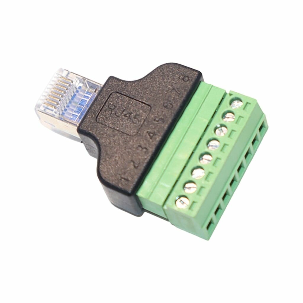 8-контактный клеммный адаптер RJ45 REVOLUTION