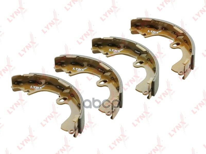 Колодки тормозные задние TOYOTA Camry(V10/20) 1.8-2.0TD >91/Caldina >02/Carina E 1.6-2.0 >98/Corolla 1.4-2.0D >02 LYNXauto арт. BS-7503