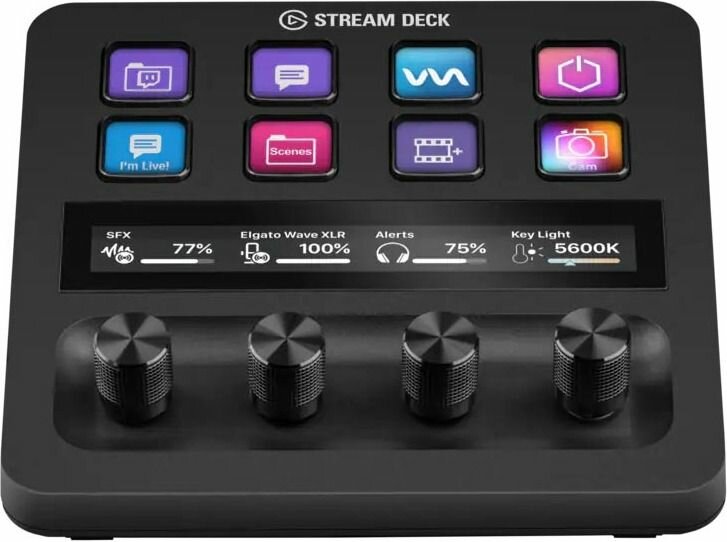 Elgato Stream Deck+ Black - контроллер для стриминга — фото 1