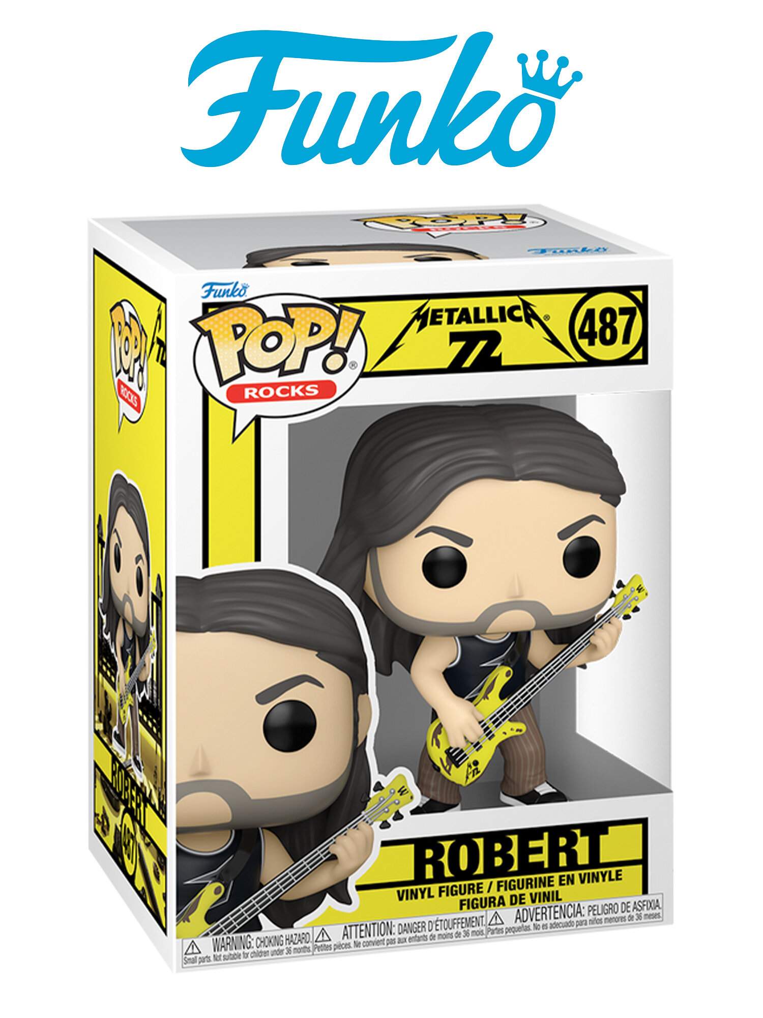Фигурка Funko POP! Robert (72 Seasons) (487) Metallica