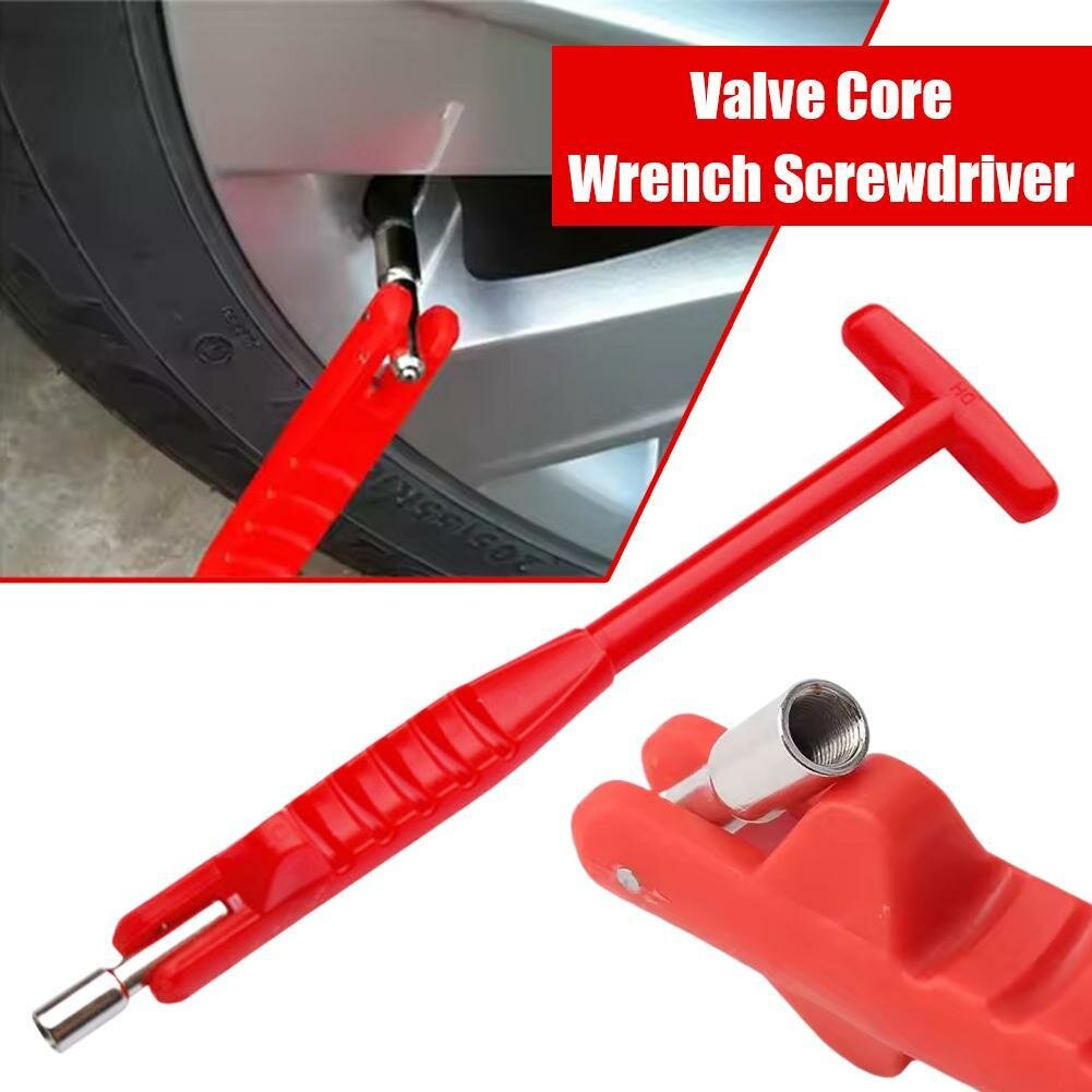 Ключ ниппельный отвертка для замены золотника, экстрактор ниппеля