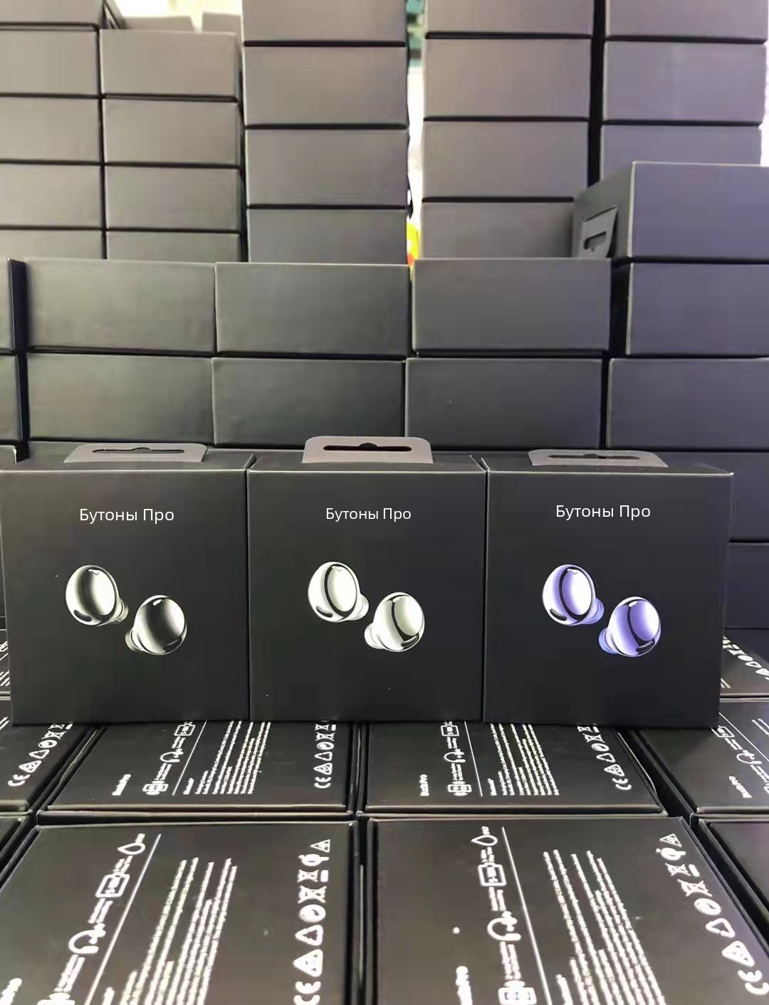 Наушники Buds2 Pro беспроводные Bluetooth TWS стереозвук черный цвет премиум удобство для музыки