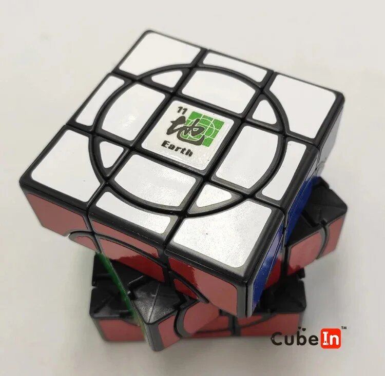 MF8 Crazy 3x3 Plus Кубик Рубика Черный Earth Black