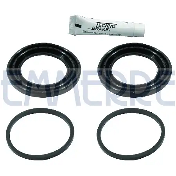 TECHNO BRAKE 960717 р / к тормозного механизма перед (р) пыльник 2шт+кольцо 2шт+смазка\iveco daily