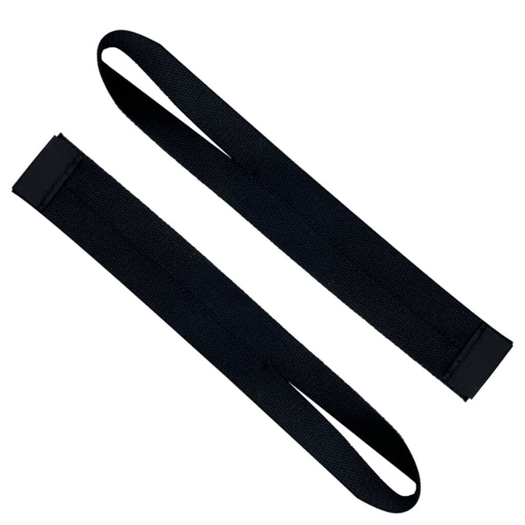 2 усилительных ремня для становой тяги, захваты для тяжелой атлетики-черный