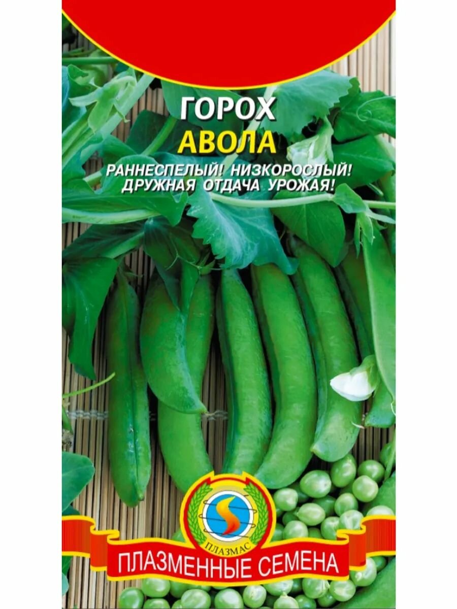 Горох Авола 8 г, Плазменные семена