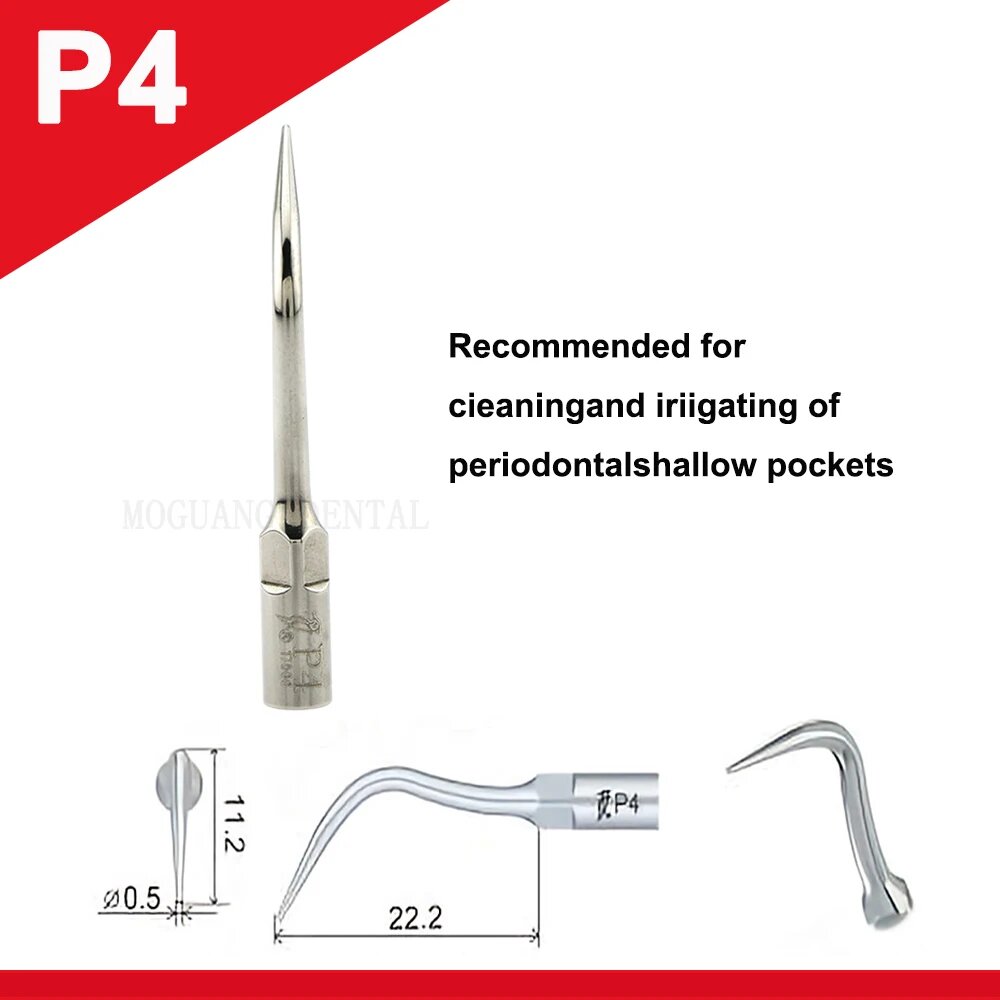 Насадки для ультразвукового скалера Woodpecker DTE Scaler Tips P/PD Series